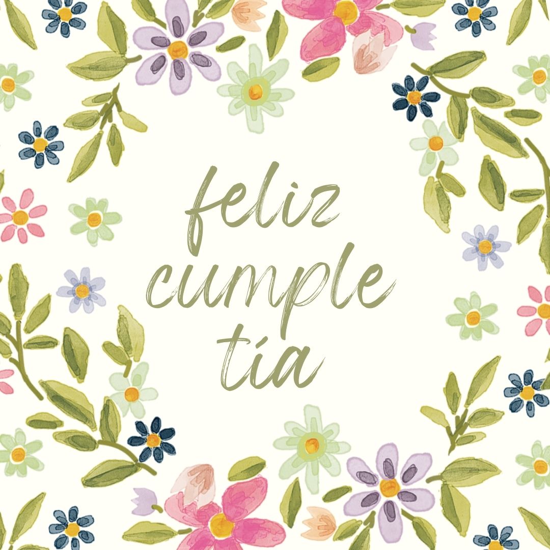 Imágenes de Feliz Cumpleaños tía Frases y saludos Whatsapp